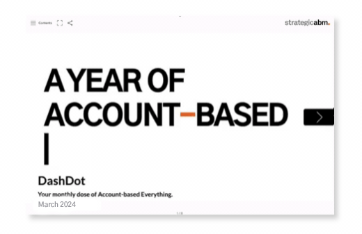 DashDot: Account-based Everything [May-June 2024]